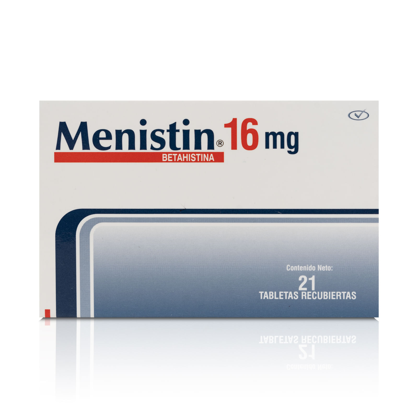 MENISTIN 16 MG X21 TABLETAS RECUBIERTAS