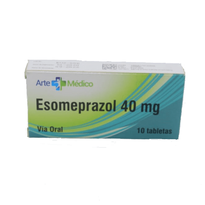 PIN ESOMEPRAZOL 40 MG X10 TABLETAS