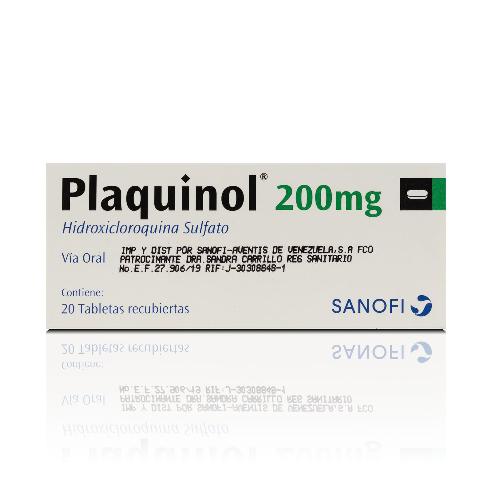 PLAQUINOL 200 MG X20 TABLETAS