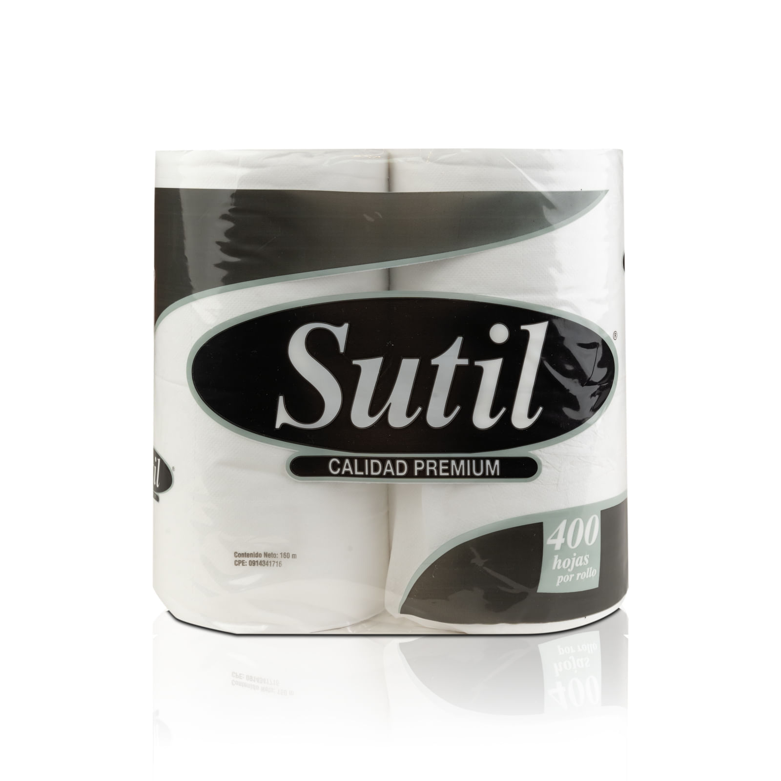 SUTIL PREMIUM P.H. BLANCO 400HOJAS X4