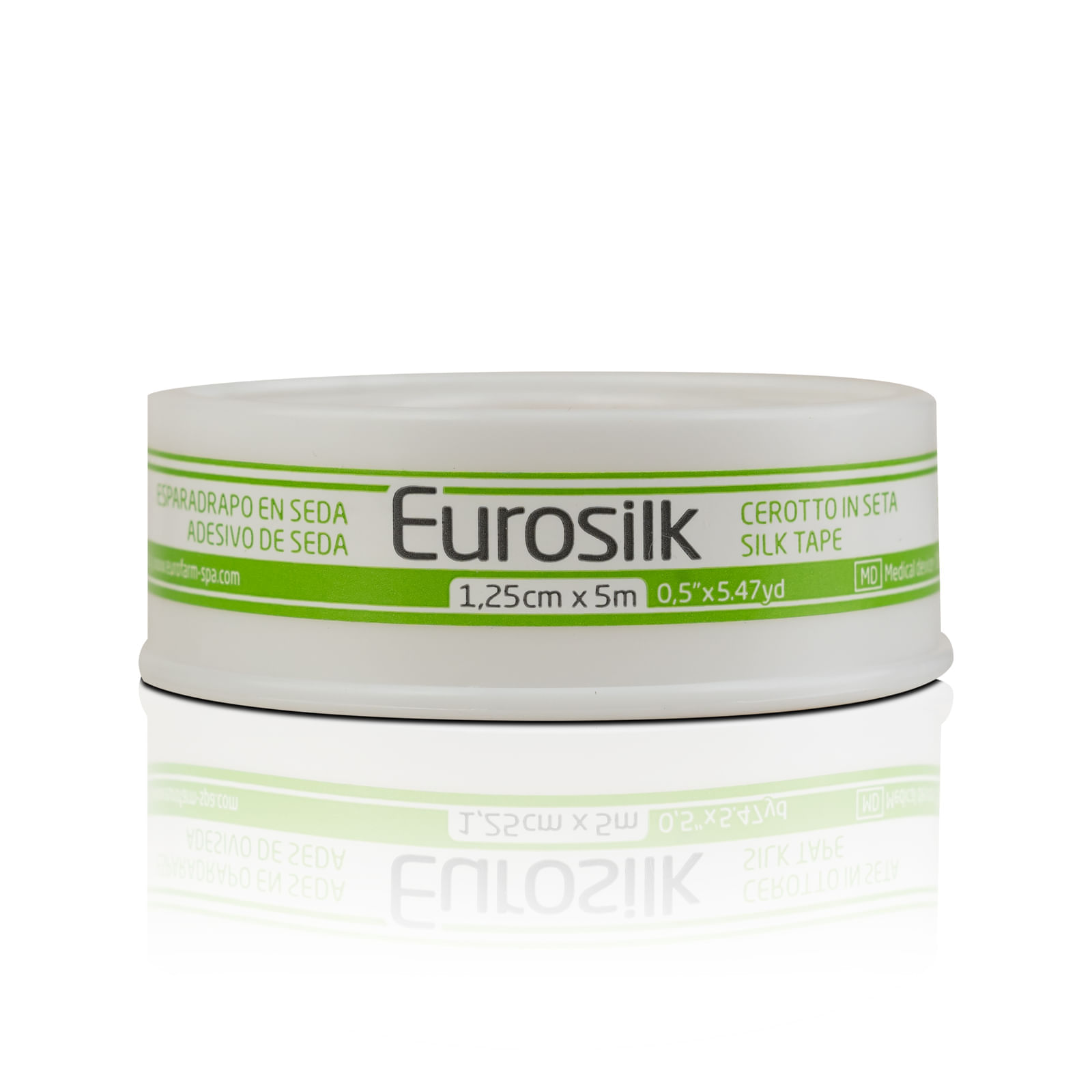 EUROFARM ADHESIVO DE SEDA 1.25 CM X5 MX1 PIEZA