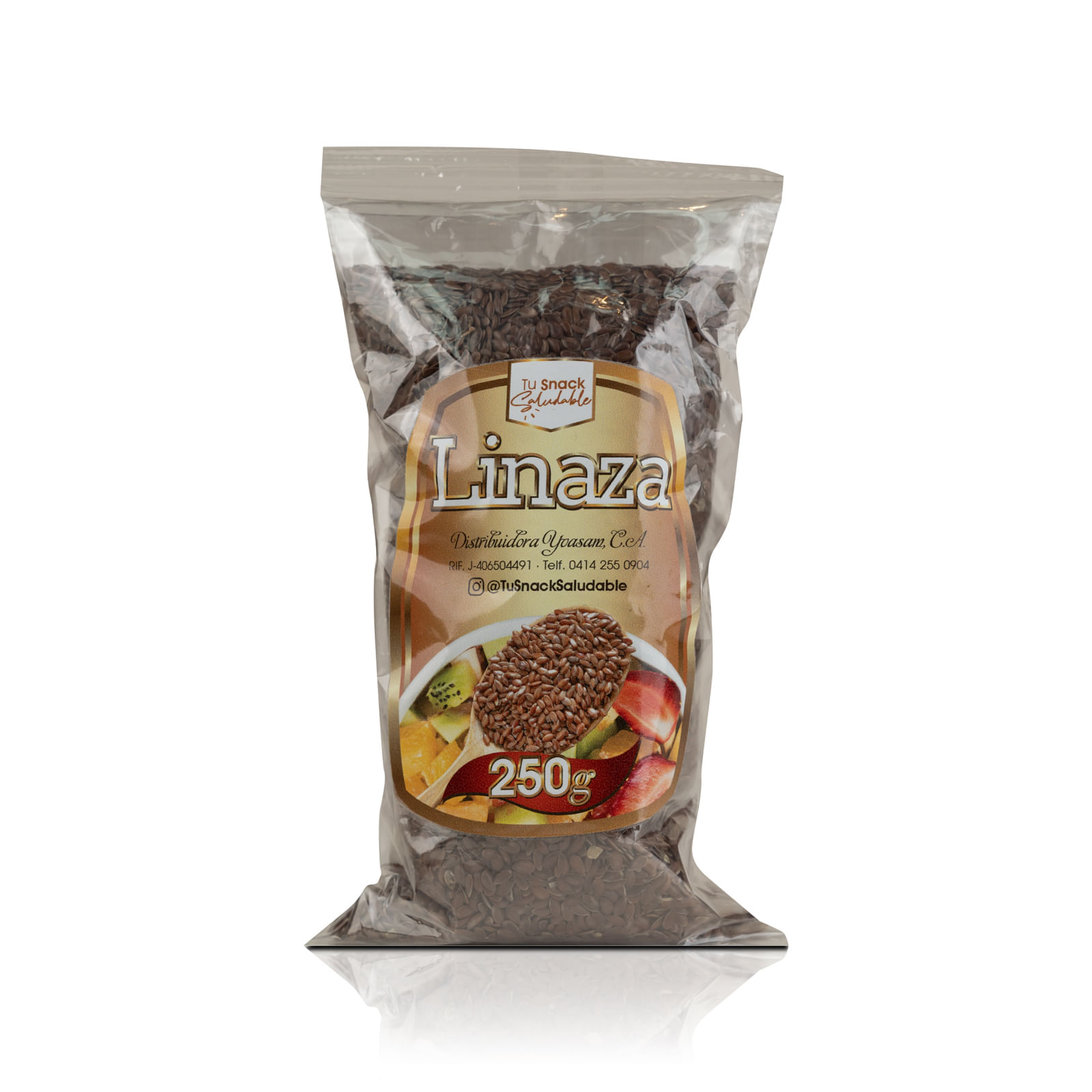TU SNACK SALUDABLE LINAZA 250 GR