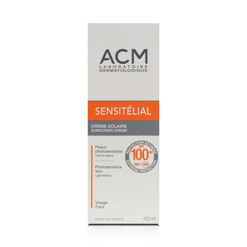 ACM SUNSCREEN CREAM SPF100 SENSITELIAL 40 CC