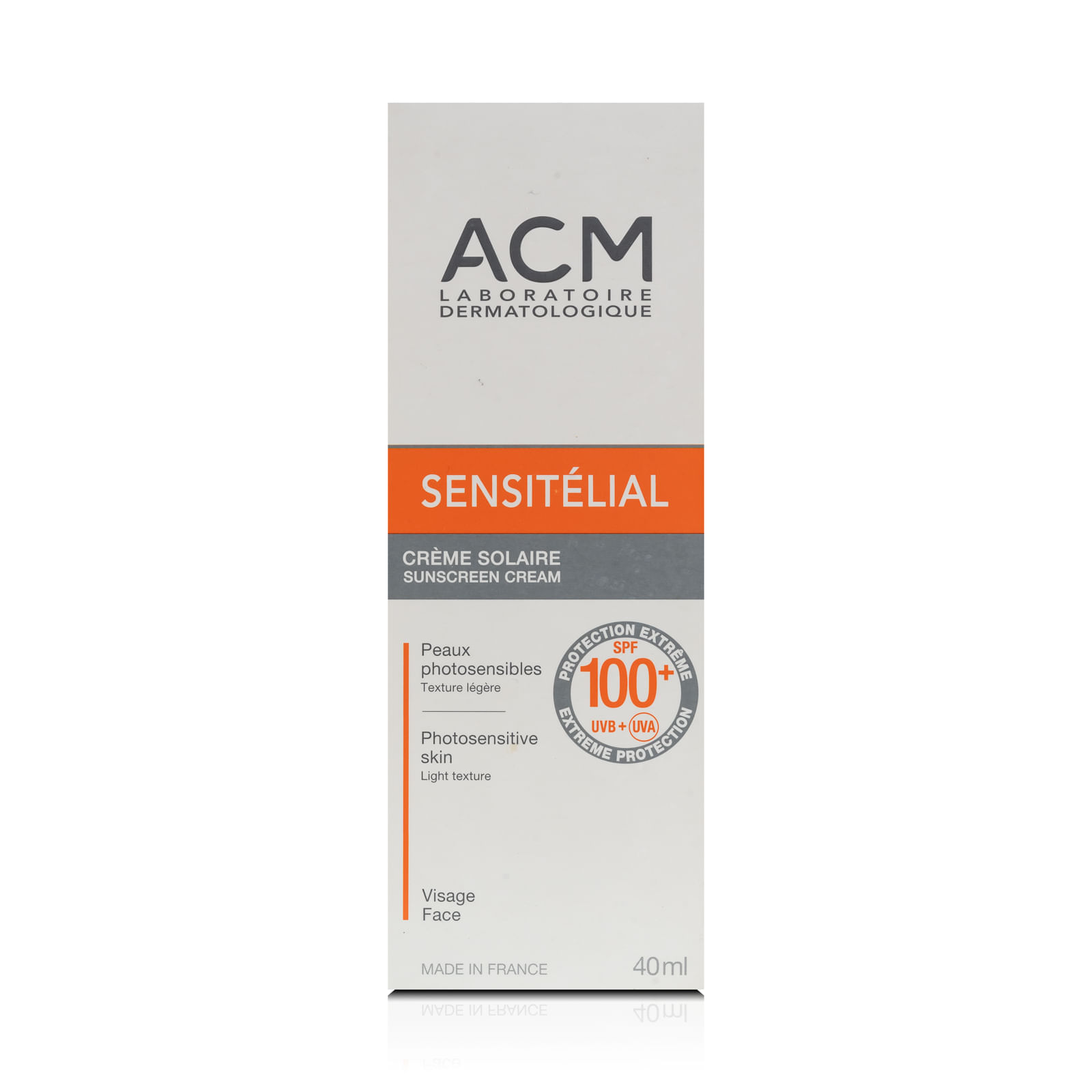 ACM SUNSCREEN CREAM SPF100 SENSITELIAL 40 CC