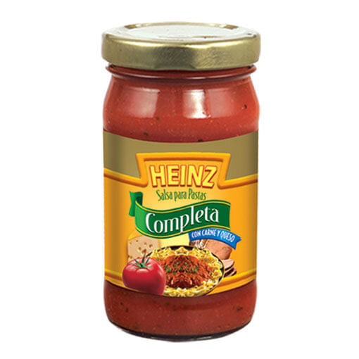 HEINZ SALSA PASTA COMPLETA 195 GR