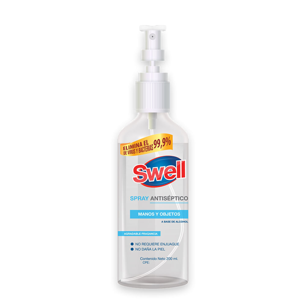 SWELL SPRAY ANTISEPTICO MANOS OBJETOS 200CC