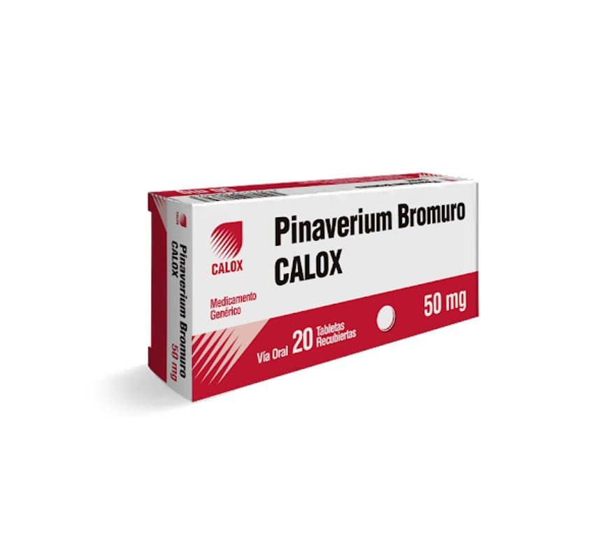 CALOX PINAVERIUM BROMURO 50 MG X20 TABLETAS