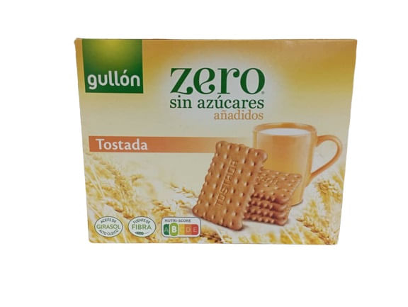 GULLON GALLETA TOSTADA ZERO SIN AZUCAR 400 GR