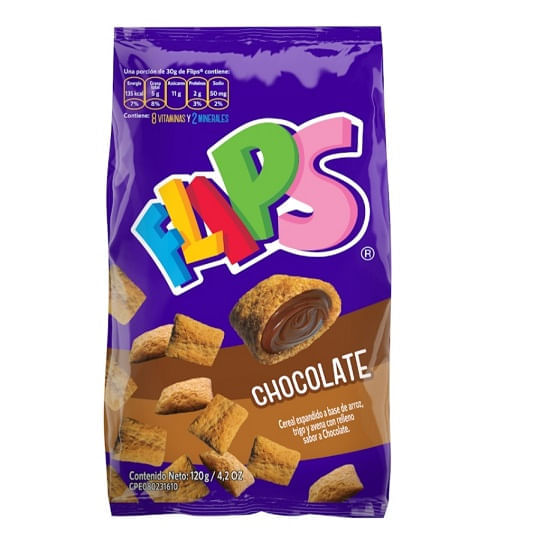 FLIPS CHOCOLATE 120 GR.