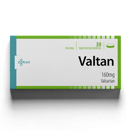 VALTAN 160 MG X 30 TABLETAS