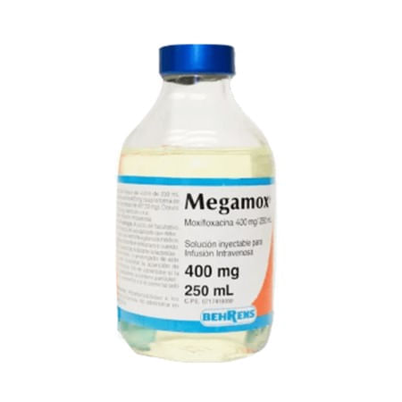 MEGAMOX 400 MG 250 ML AMPOLLA INTRAVENOSA