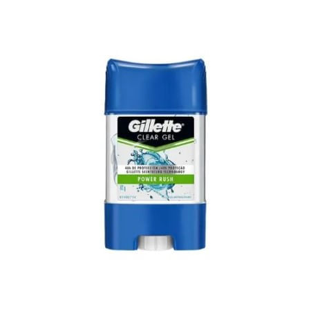 GILLETTE DESOD CLEAR GEL POW RUSH 82 GR