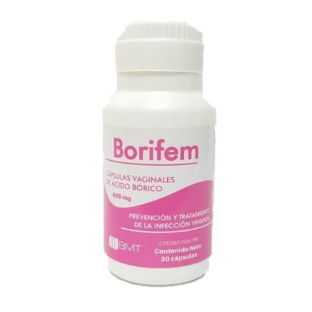 BORIFEM 600 MG X 30 CAPSULAS
