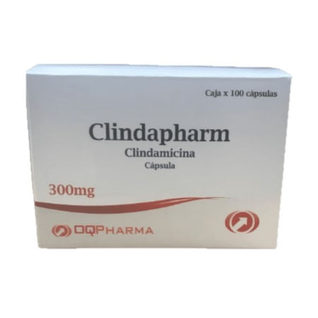 CLINDAPHARMA 300 MG X10 CAPSULAS