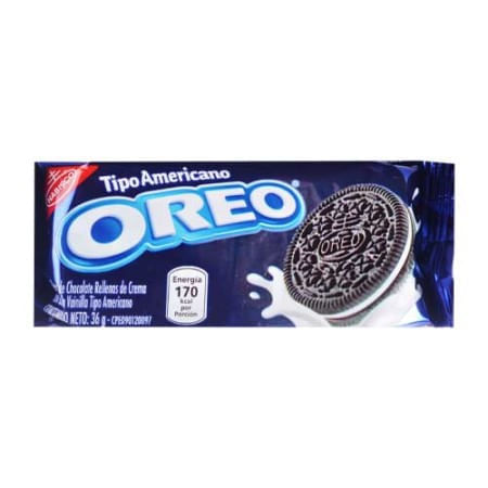 OREO GALLETA DE CHOCOLATE AMERICANO 36 GR X6