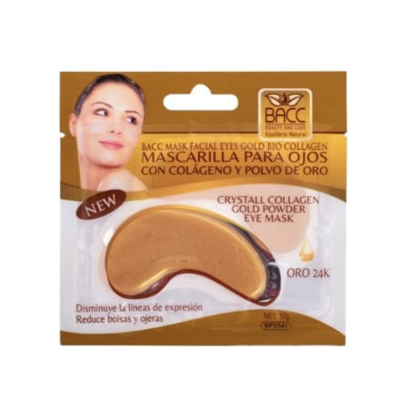 BACC MASCARILLA FACIAL CON COLAGENO POLVO DE ORO 70 GR