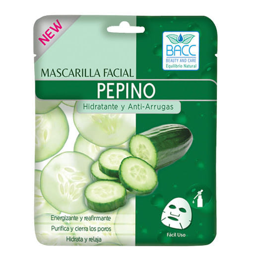 BACC MASCARILLA FACIAL ALOE VERA 40 GR