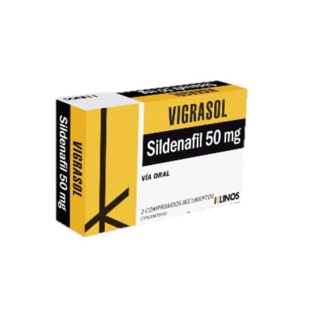 VIGRASOL 50 MG X2 COMPRIMIDOS