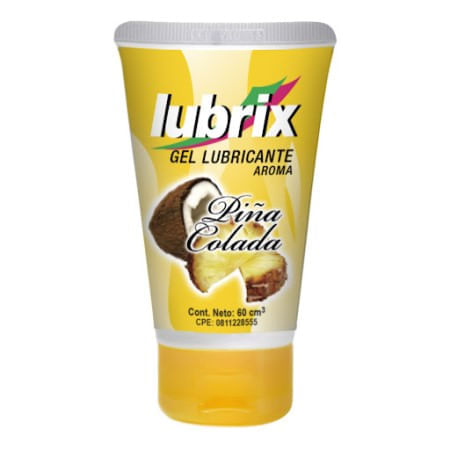 LUBRIX GEL LUBRICANTE CON AROMA PINA COLADA 60CC