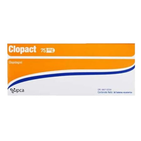 LAPREVEN CLOPACT 75MG X 30 TABLETAS RECUBIERTAS