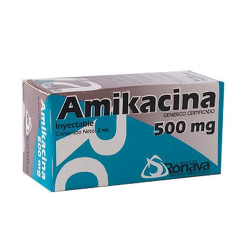 RONAVA AMIKACINA 500 MG X1 AMPOLLA