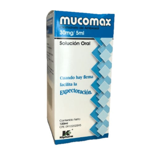 KIMICEG MUCOMAX PLUS 5 MG 30 MG 5 ML X120 ML SOLUCION ORAL