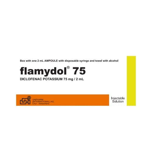 NEUROLIFE FLAMYDOL 75 SOLUCON INYECTABLE IM 75 MG/2ML