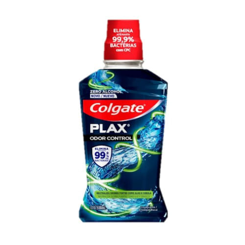 COLGATE ENJUAGUE BUCAL PLAX ODOR 500ML