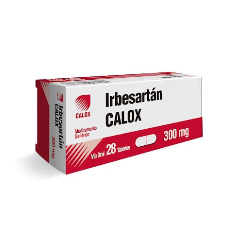 CALOX IRBESARTAN 300 MG X 28 TABLETAS