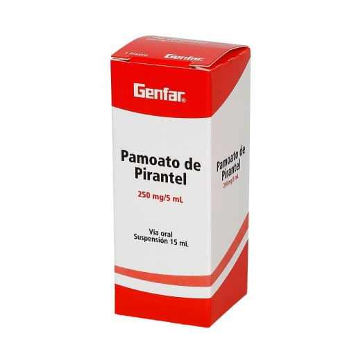 PAMOATO PIRANTEL GENFAR X 15 ML SUSPENSION