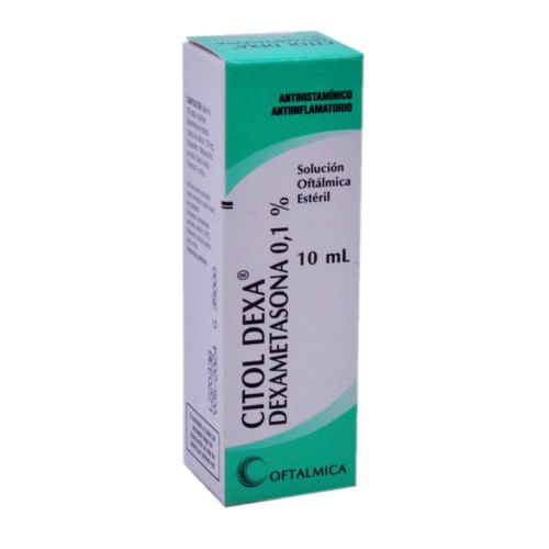 CITOL DEXAMETASONA 01 X 10 ML SOLUCION OFTALMICA
