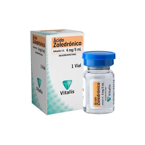 ACIDO ZOLEDRONICO VITALIS 4MG5ML X1 AMP