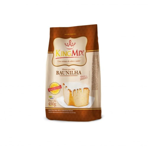KING MIX MEZCLA TORTA VAINILLA SIN GLUTEN 450 GR