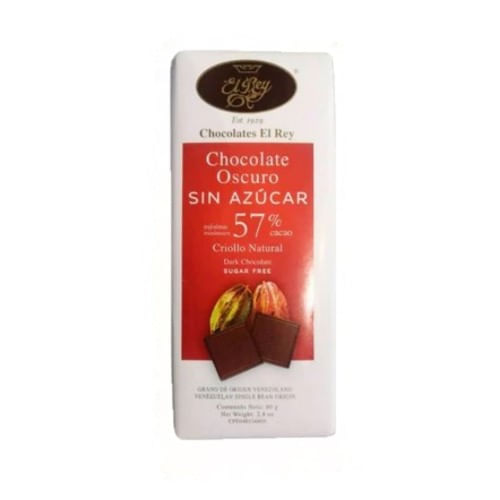 EL REY CHOCOLATE OSCURO 57P SA 80G
