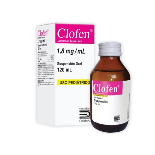 DOLLDER CLOFEN 1,8 MGML X 120 ML SUSPENSION