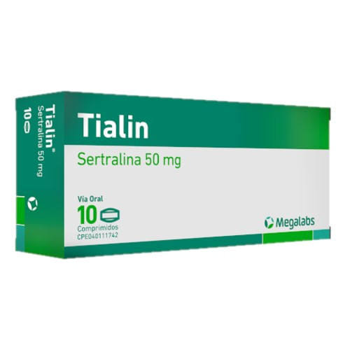 TIALIN 50 MG X10 COMPRIMIDOS