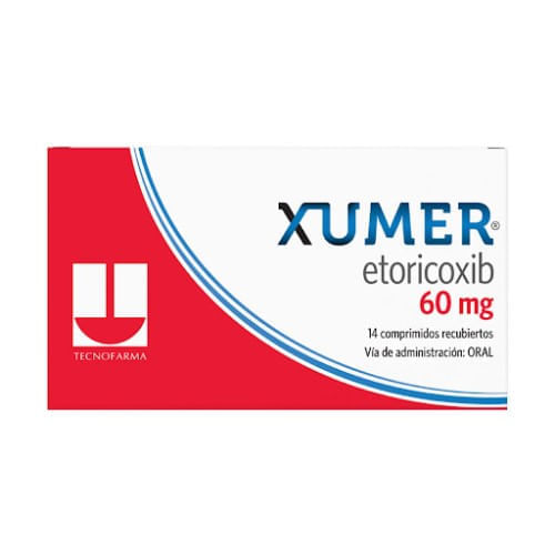 XUMER 60MG X 14 COMP REC