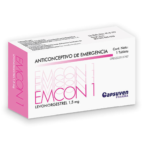 CAPSUVEN EMCON 1 1,5 MG X 1 TABLETAS