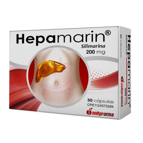 DOLLYFARMA HEPAMARIN 200 MG x 30 CAPSULAS