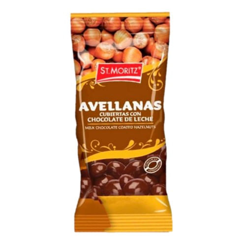 ST MORITZ CHOCOLATE CON LECHE Y AVELLANA 32 GR